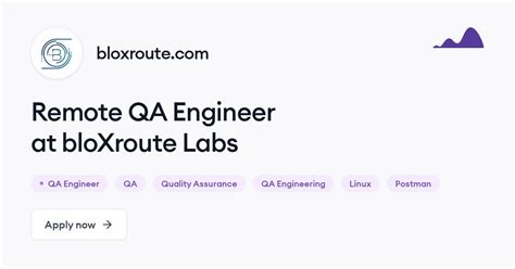 😊 bloxroute labs is hiring a remote qa engineer r himalayasapp