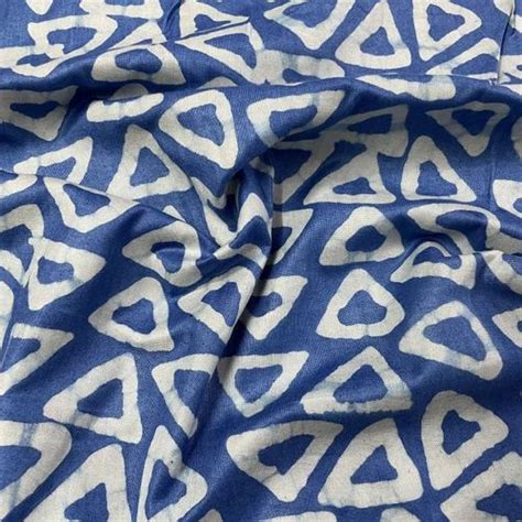 Blue Batik Pure Cotton Fabric At Rs 3234 Batik Fabric Id