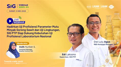 Introducing A New Scheme And Facing Proficiency Testing Challenges Sig Ptp Holds 14th Webinar