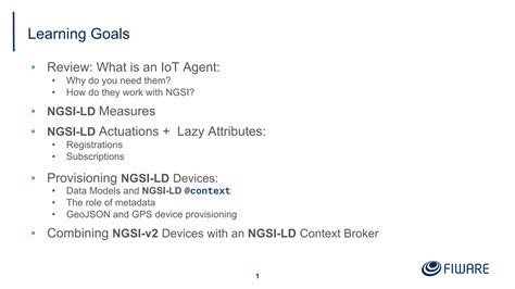Ngsi Ld Iot Agents Pdf