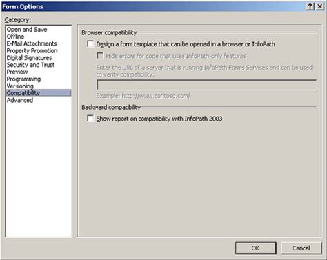 Designing InfoPath Forms