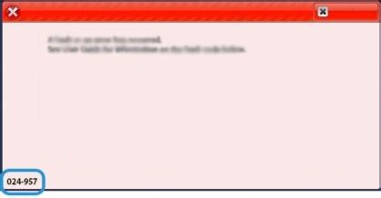Inserter Fault Code Information