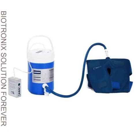 Portable Cold Compression Therapy Device For Sports Injuries And