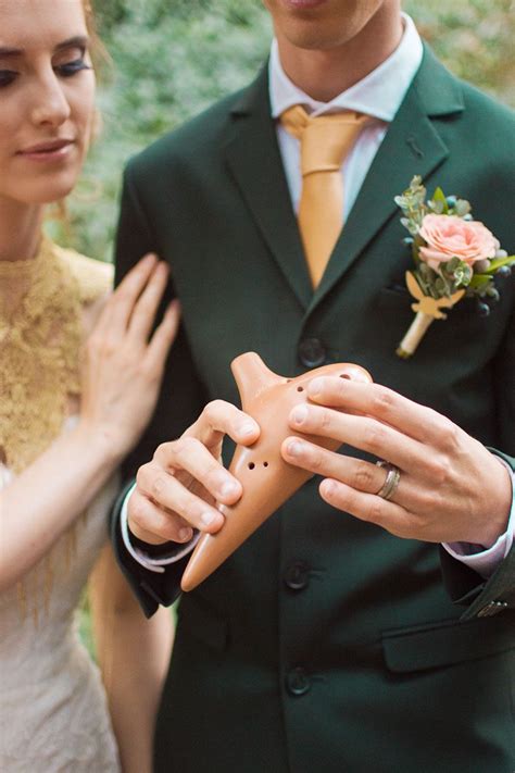 Gorgeous And Subtle Link And Zelda Wedding Inspiration