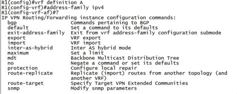 What Is The Correct Way To Configure A Vrf Vrf Definition Or Ip Vrf