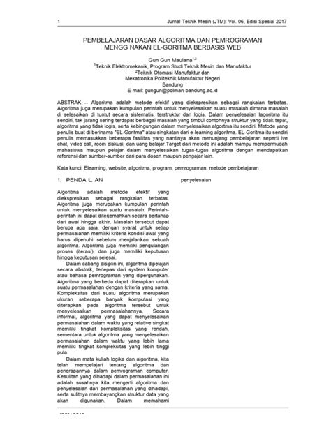 Id Pembelajaran Dasar Algoritma Dan Pemrogr Pdf