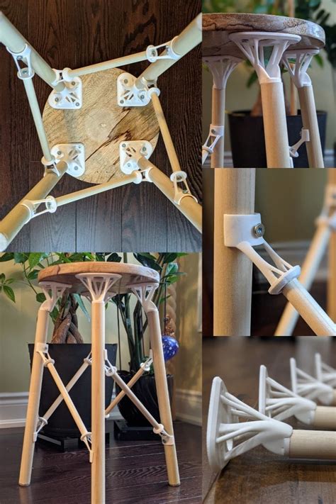 Generative Design Topology Optimized Stool Generative Design