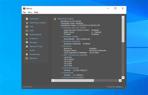 Speccy Windows 10 Update Traderpor