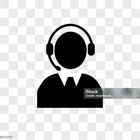 투명 한 배경에 센터 연산자 벡터 아이콘 전화 센터 연산자 아이콘 고객에 대한 스톡 벡터 아트 및 기타 이미지 고객 디자인 로고 Istock