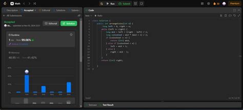 Abhijeet Sinha On Linkedin 100daysofcode Leetcode Binarysearch