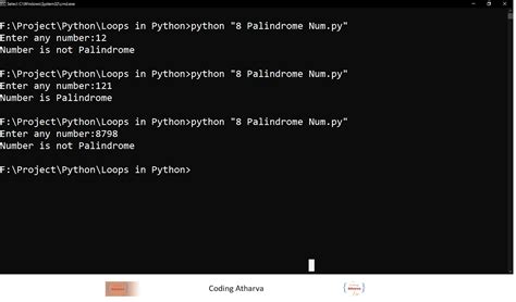 13 Program That Takes A Number And Checks Whether It Is A Palindrome Or