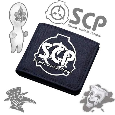 Кошелек SCP Foundation Secure Contain Protect SCP фонд купить с