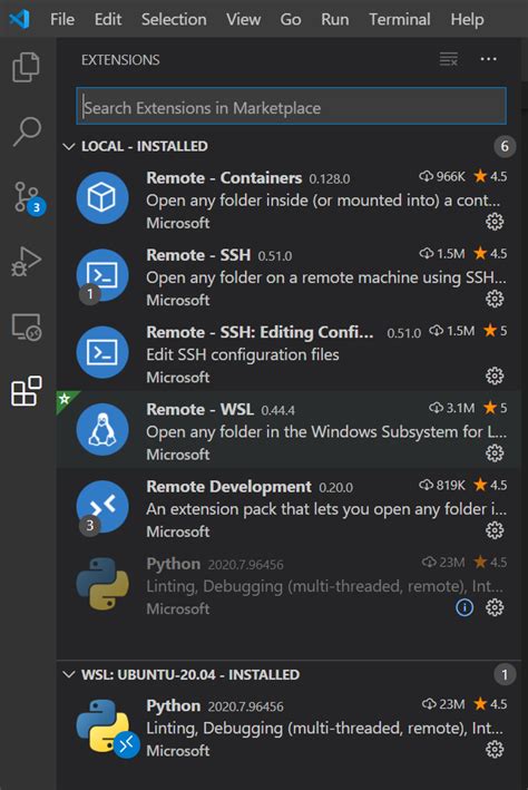 Python Development Using WSL 2 And Visual Studio Code M J Livesey