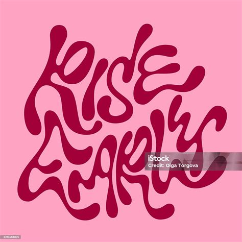 일찍 일어나세요 타이포그래피는 둥글고 유기적인 스타일의 유동적이고 장난기 넘치는 레터링이 특징입니다 분위기는 에너지와 동기를 발산하며 생생한 핑크와 딥 레드 색상 팔레트로