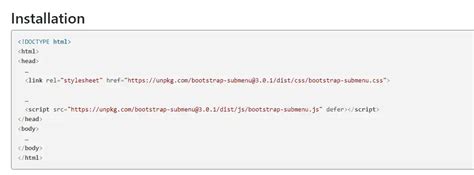 Bootstrap Submenu Download For Windows