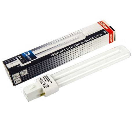 Świetlówka G23 9W/78 DULUX S BLUE UVA 405289912509 (Dulux Blue UV ...