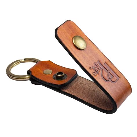 Leather Keychain Proto Pipe