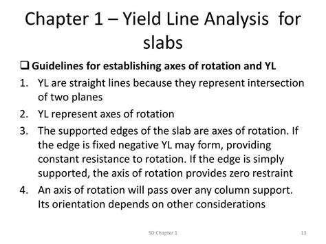 PPT Chapter Yield Line Analysis For Slabs PowerPoint Presentation ID