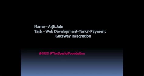 [video] arjit jain on linkedin task3 task3 gripjune21 tsf