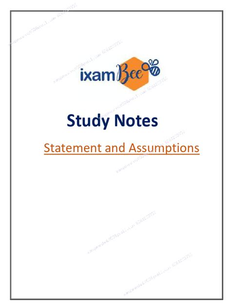Notes On Statement Assumption Pdf Truth Logic
