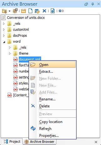 Open Document Format ODF