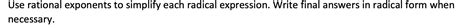 solved simplify include the absolute value symbol if