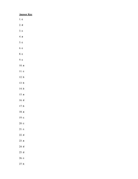 CH Descriptive Statistics Numerical Measures Answer Key To Problem Set Answer Key C