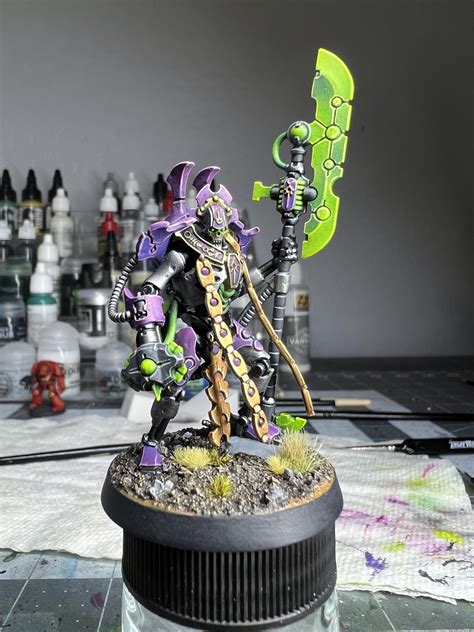 Necron Overlord Complete : r/Necrontyr