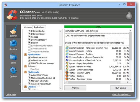 Ccleaner 64 Bit Windows 10 Filehippo