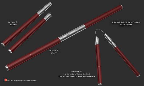 Fichier 3d Club Billy De Daredevil Fonctionnel・modèle Pour Imprimante