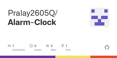 Github Pralay2605q Alarm Clock