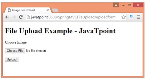 Spring Mvc File Upload Example Tpoint Tech