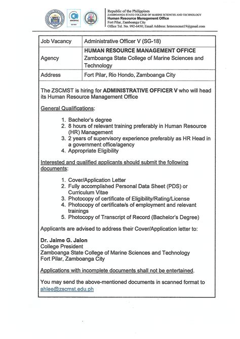 Zscmst Hrmo The Zscmst Is Hiring For Administrative Facebook