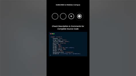 Creative Website Loading Animation Using Html Css Css Animation Project With Source Code Youtube