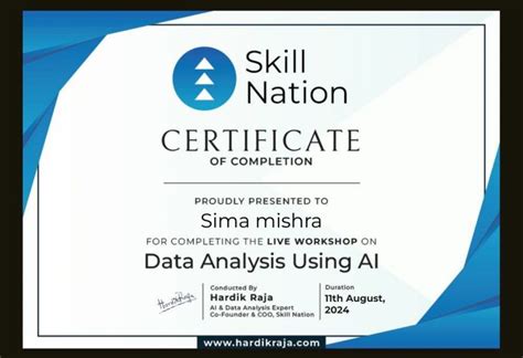 sima mishra on linkedin dataanalysis ai skillnation