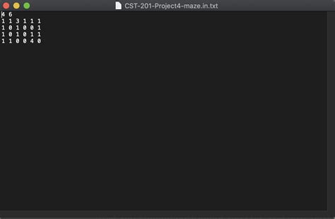project 4 maze solver the purpose of this assignment