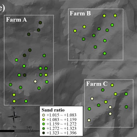 Spatial Variation Of Coefficients Estimated In Geographically Weighted Download Scientific