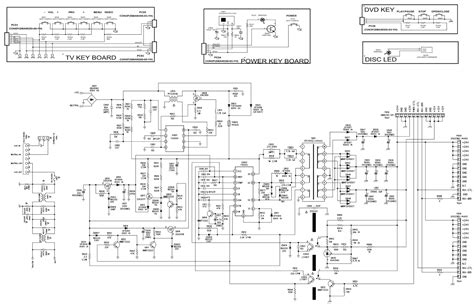 tcl led tv circuit diagram
