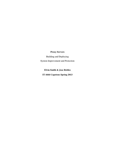 proxy server pdf pdf proxy server web server