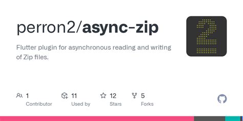 Github Perron2async Zip Flutter Plugin For Asynchronous Reading And Writing Of Zip Files