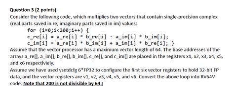 Solved Question 3 2 Points Consider The Following Code Chegg Com