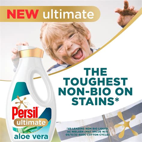Persil Ultimate Non Bio Aloe Vera Laundry Detergent 34 Wash 918ml