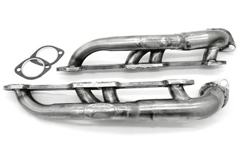 Headers 55 57 T Bird Pair Dual Tubes Reds Headers