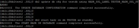 Enable Ssl For Db2 Hadr Communication