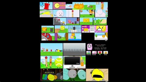 All Bfdi Bfdia Episodes Played At Once V1 Youtube