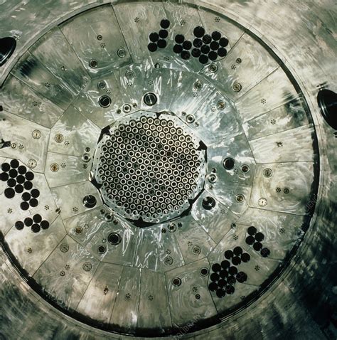 Top Of Reactor Core Fast Flux Test Facility Stock Image T170 0354