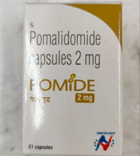 Pomalidomide Pomide 2 Mg Capsules At ₹ 4500 Box Pomalidomide In New Delhi Id 2853511346288