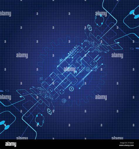 Abstract Engineering Future Technology Background Stock Vector Image And Art Alamy