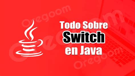 cómo usar switch en java → 【 cómo usar en java