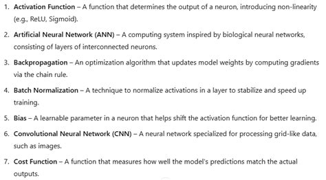 deep learning 6 terminologies analytics veda